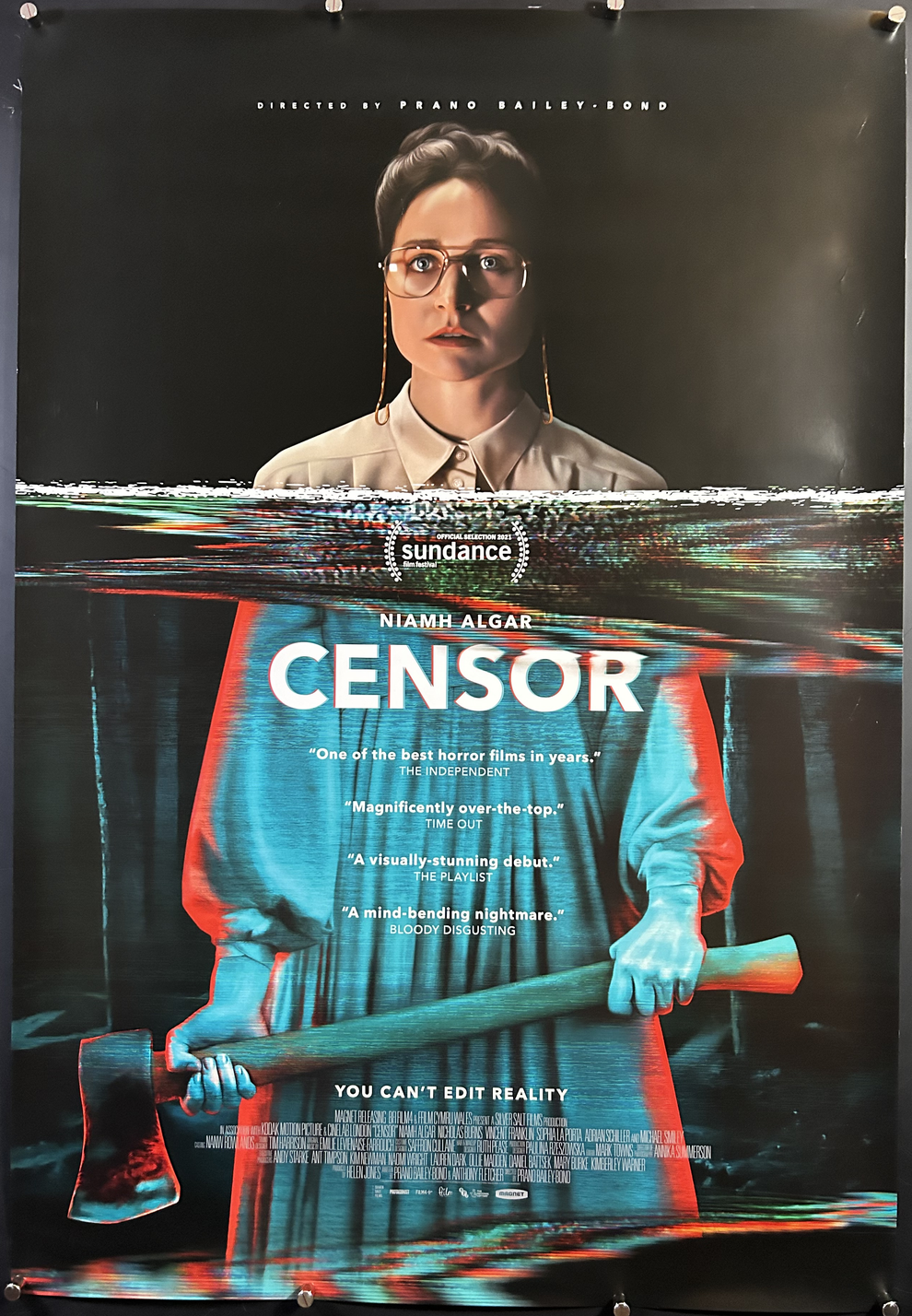 Censor Original One Sheet Poster 2021 – brasscastlecollectibles